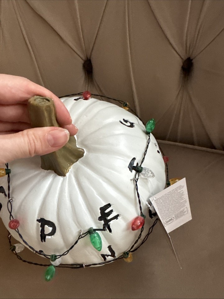 Stranger Things - Halloween Light Up Pumpkin - George | eBay
