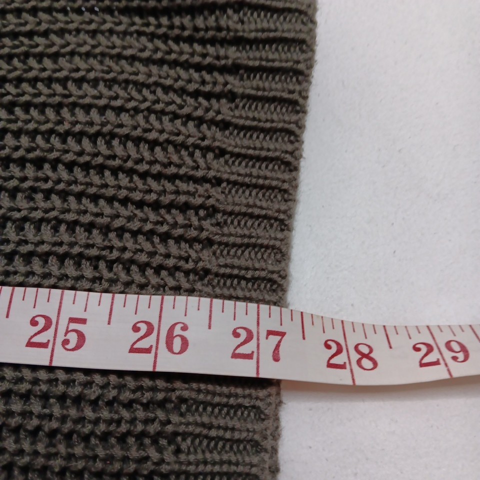 Ruby Moon Women's Lace-up Sweater Sz M Large Knit Olive Green | eBay