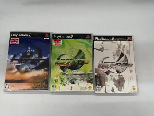 Sony Ps2 Soft Gunparade orchestra Blue White and Green Chapter Used | eBay