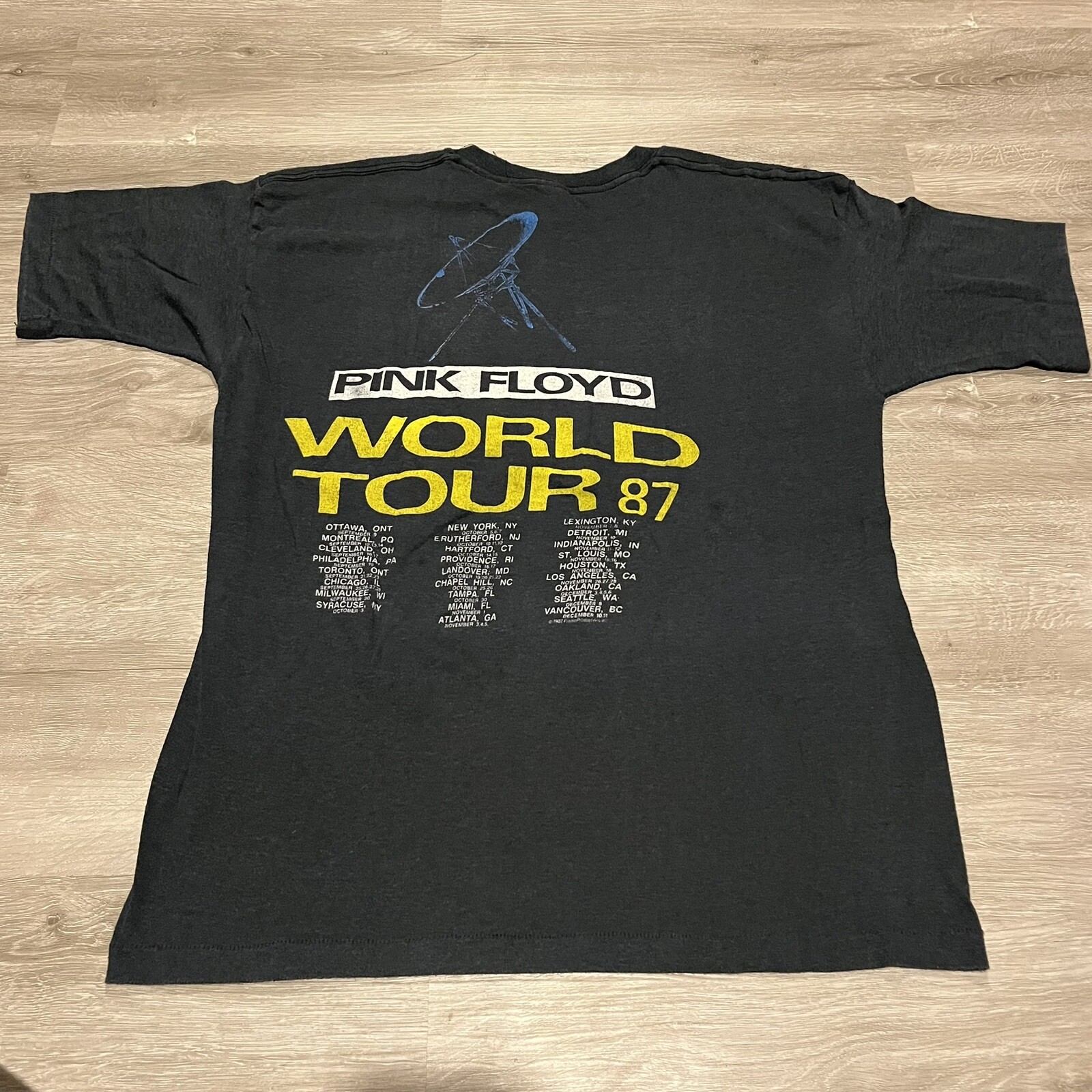 Vintage 1987 Pink Floyd A Momentary Lapse Of Reason W… - Gem