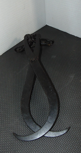 Antique Ice Block Tongs Ice Vintage 15" Grabber Log Single Handle ...