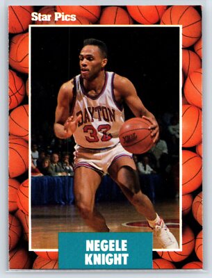 1990 Star Pics Negele Knight Rookie Dayton Flyers RC #55 | eBay