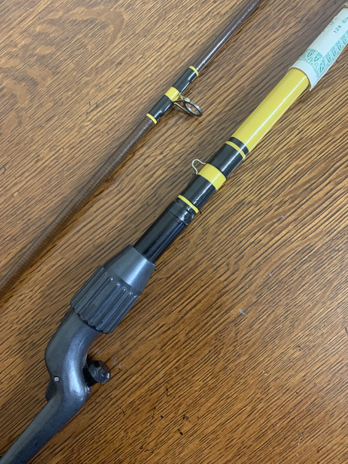 RARE Vintage NOS 2PC TRULINE DYNAMO SC62 GLASS Fishing Rod 6' Casting ...