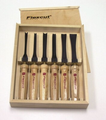 Set Gouges / Couteaux Entaille Bois Professionnel FLEXCUT MC175 | eBay