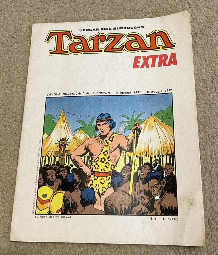 Tarzan Extra No. 1 - Edgar Rice Burroughs/Hal Foster - Mid Grade | eBay