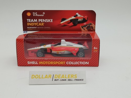 Shell V-Power Team Penske IndyCar Bluetooth Remote Control Car 1/64 ...