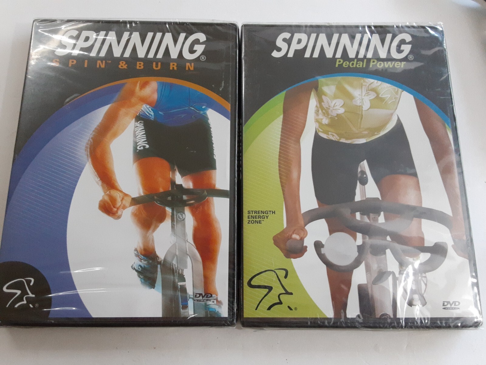 🌴 Spinning: Spin & Burn/Pedal Power 2 DVDs, 2011 *BRAND NEW SEALED* | eBay