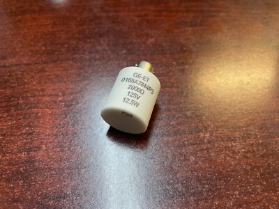 QTY-1 GENERAL ELECTRIC GE-ET 0165A7844P3 2000 Ohms 125V 12.5W - NEW | eBay