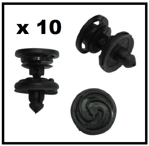 10 x Audi Interior Door Card & Trim Panel Mounting Fastener Clips | eBay UK