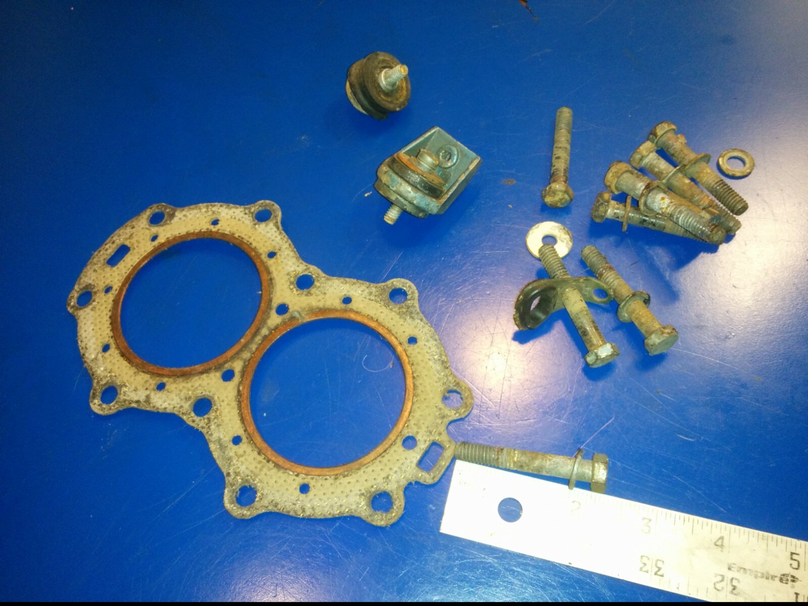 15X212 bolts for 0277600 277600 head johnson evinrude 18hp 15020 (4 4f ...