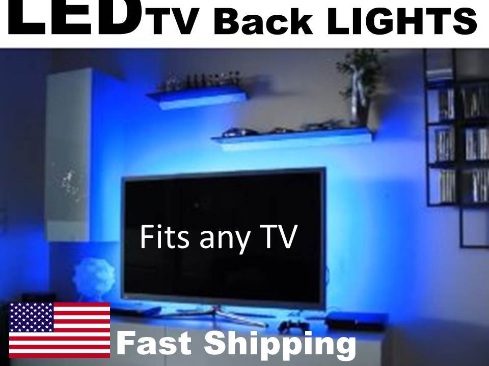 Smart TV back light kit - behind the TV lighting system - NEW LED | eBay