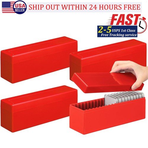 4x Storage Box Plastic Case for 20 Certified PCGS NGC Slabs Coin ...