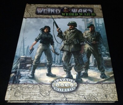 Pinnacle RPG Weird War II (Savage Worlds) EX | eBay