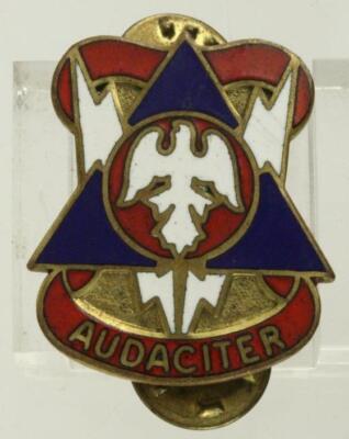 Vintage US MILITARY DUI Pin 78th Training Divison Motto AUDACITER | eBay