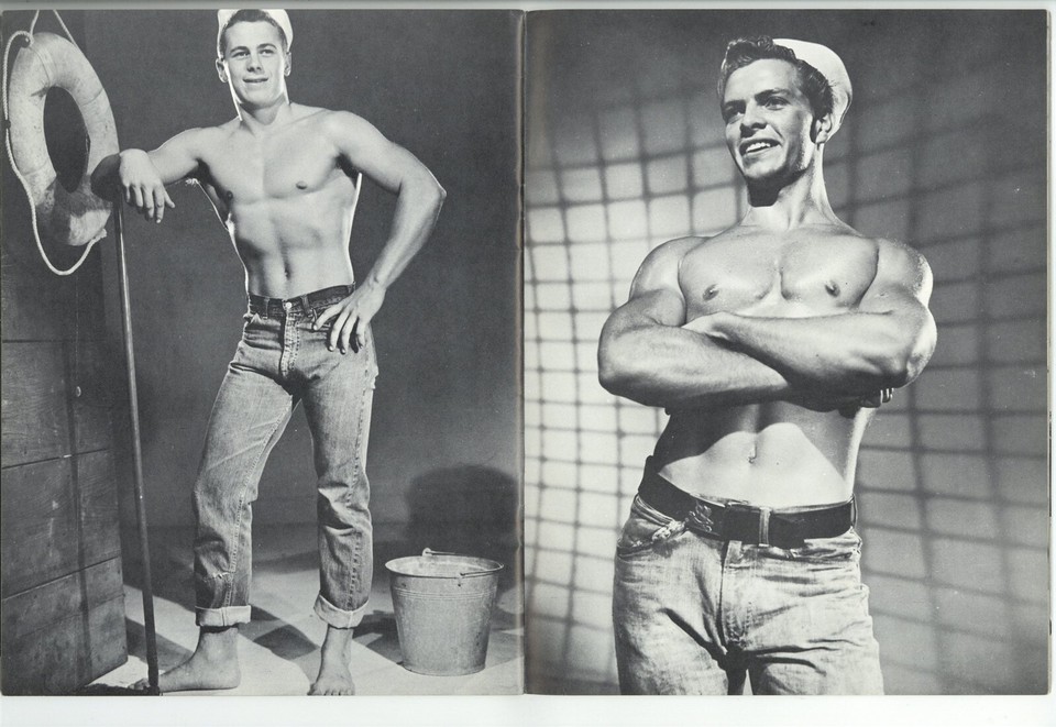 The Levis Crowd by Bob Mizer AMG 1970 Gay Fashion Physique Robert Payne ...