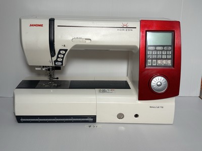 Janome Horizon Memory Craft 7700 QCP Sewing Machine 250 Stitches japan ...