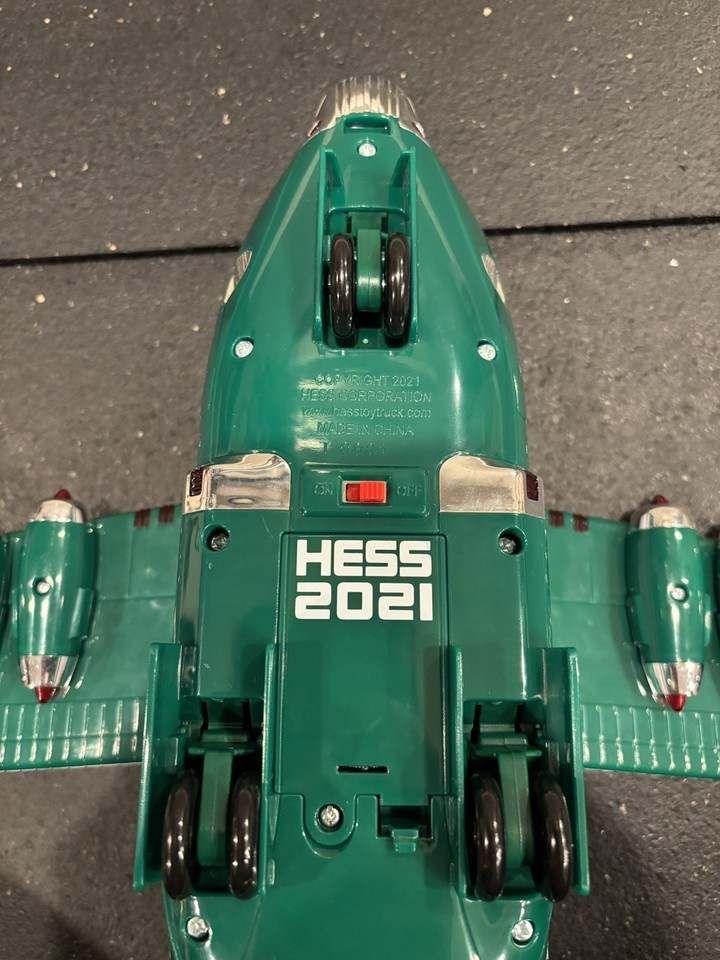2021 Hess Cargo Plane & Jet, Switch Activated Lights, No Box | eBay