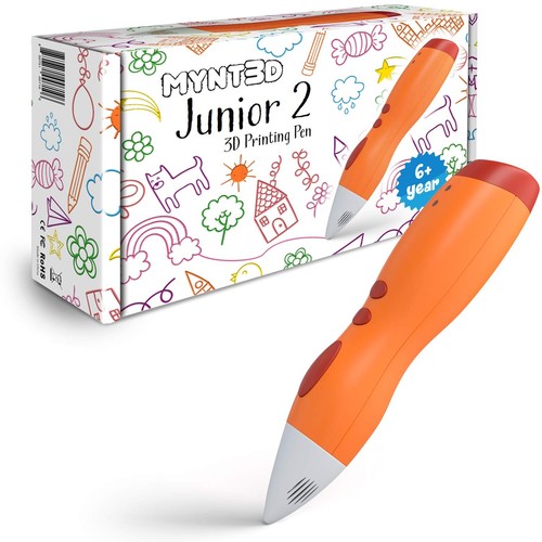 MYNT3D Junior2 3D Pen for Kids [2020 Model] Child Safe Low Temperature ...