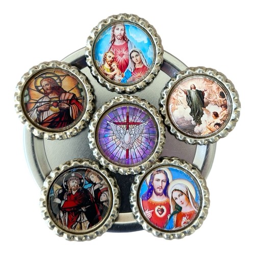 Religious Magnets Jesus God Virgin Mary Refrigerator Fridge Magnets ...