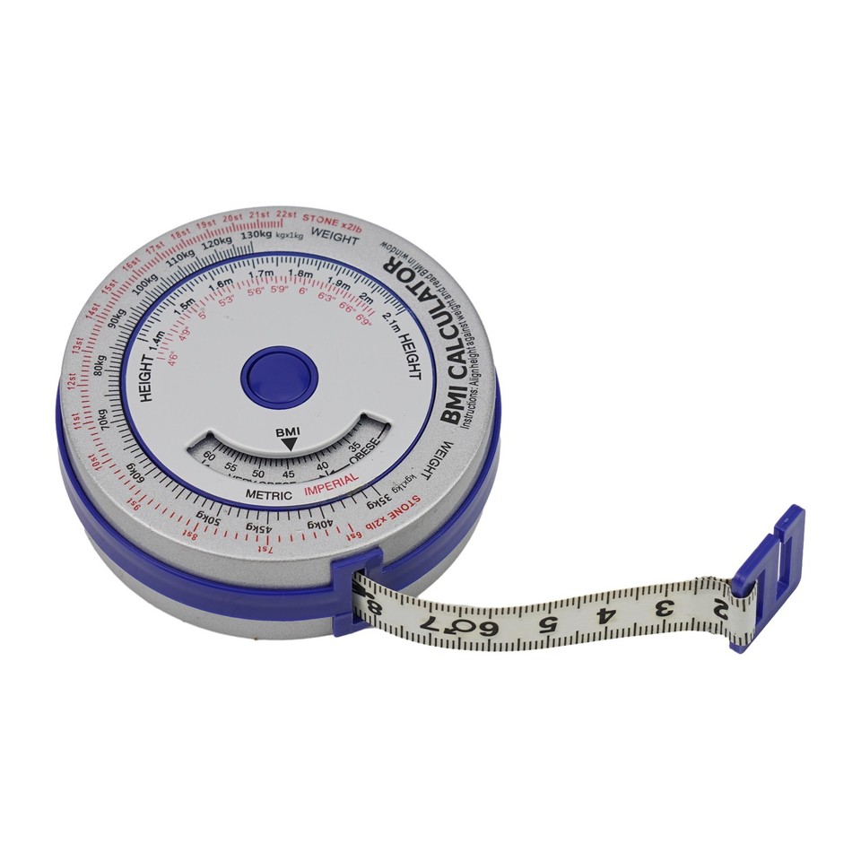 Hot Sale TEST Tape Measure Tape 150cm Easy To Use Mass Index 7.2x2.1cm ...
