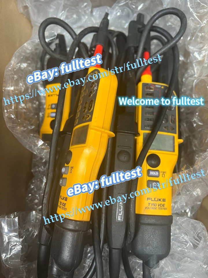 1 pcs Fluke T150VDE Two-pole Voltage &Continuity Electrical Tester ...