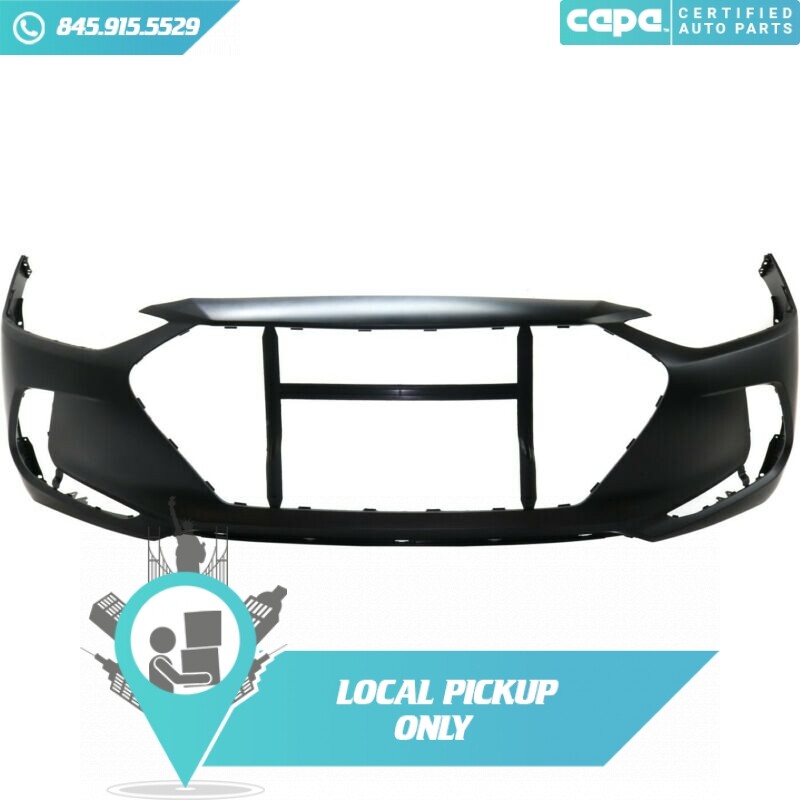 Front Bumper Cover Fits 2017-2018 HYUNDAI Elantra 86510F3000 Hy1000215 ...