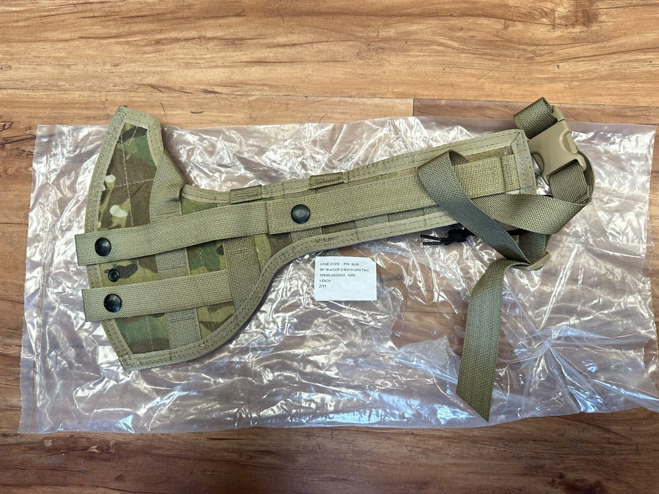 Ontario Spec Plus SP16 SPAX Axe Survival Tool & Scabbard USA OCP ...