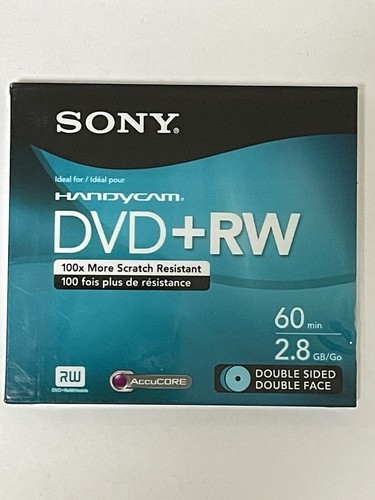 Sony Handyman DVD+RW-Brand New 60 Min Double Sided D | eBay