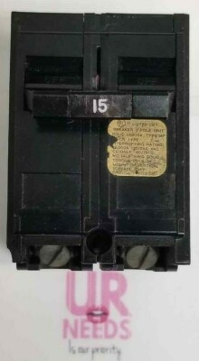 Circuit Breakers - 15 Amp 240 Volt Circuit Breakers