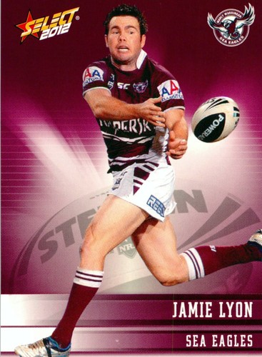 2012 MANLY SEA EAGLES NRL Card JAMIE LYON | eBay