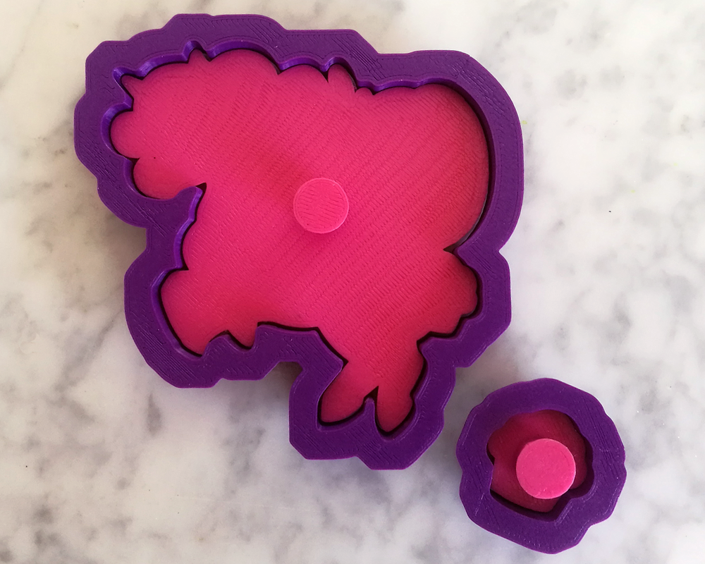 Unicorn Cookie Cutter Cupcake Poop Set Cute Baking Supply Ceramics ...