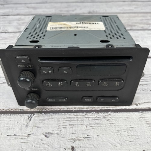 Parts/Repair 2003-2007 Chevy Express 2500 AM-FM-CD Stereo Radio ID ...