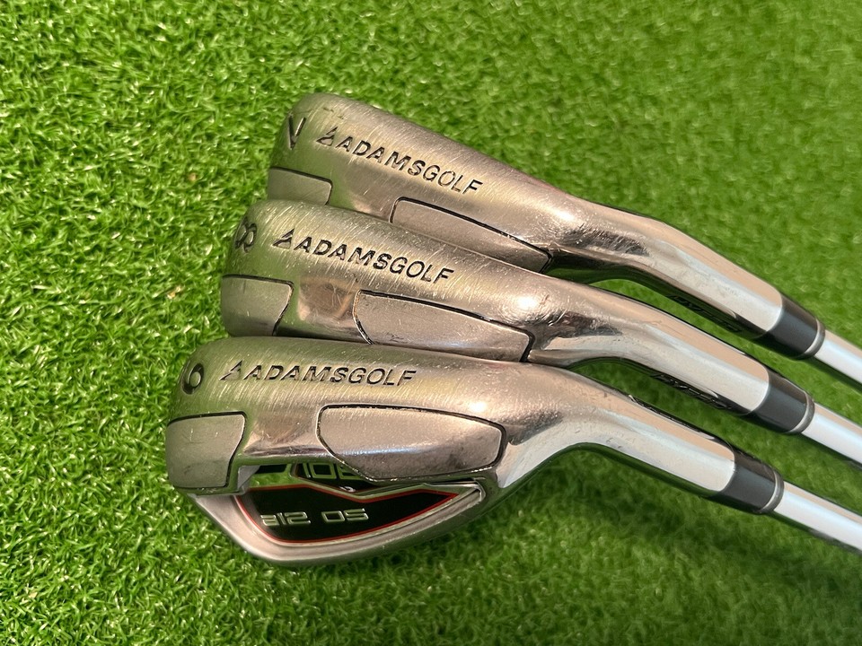 Adams Golf IDEA a12 OS Iron Set 7 8 9 Right Handed Steel Performance 85 ...