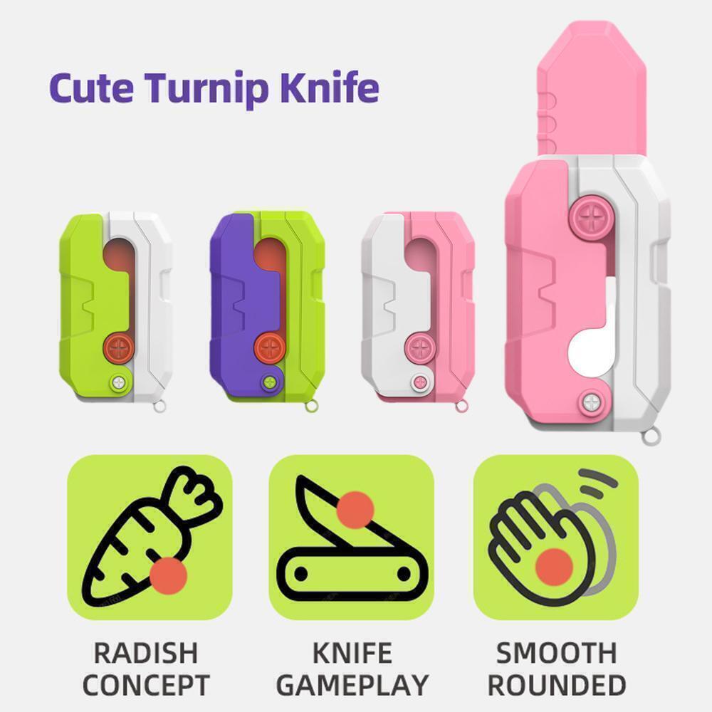 3D Printing Gravity Cub Jumping Small Radish-Mini Model H4C1 , Toy N3J9 ...