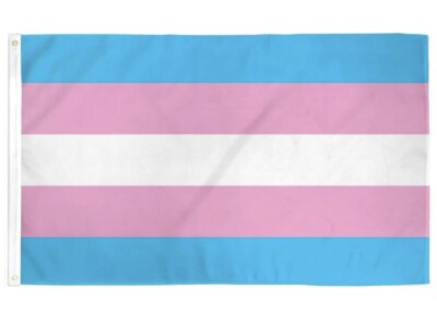 Trans pride flag 3x5ft LGBTQIA+ inclusive flag | eBay UK