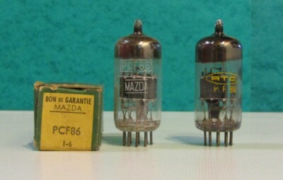 1 Tube électronique triode/pentode PCF86 Divers marques | eBay