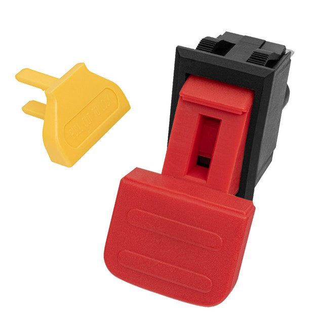POWERTEC 71672 Safety Paddle Switch - Dual Voltage 125/ 250v Smart ...