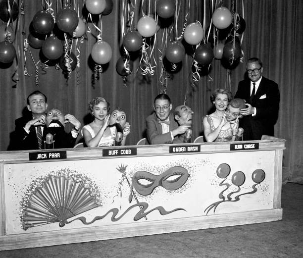 Masquerade Party A Television Game Show 1954 1 Old TV Photo | eBay