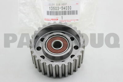 1350354030 Genuine Toyota IDLER SUB-ASSY, TIMING BELT, NO.2 13503-54030 ...