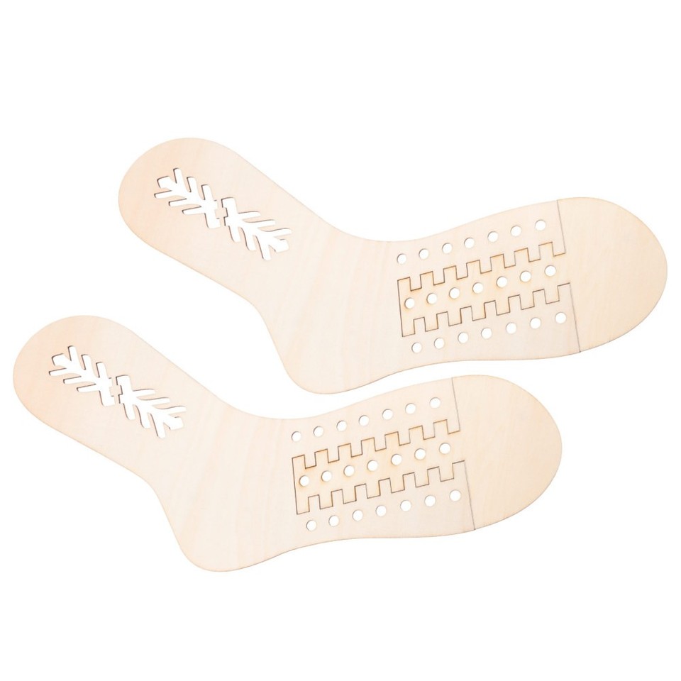 Sock Holder Diy Woven Socks Model Stocking Display Prop Knitting Mold ...