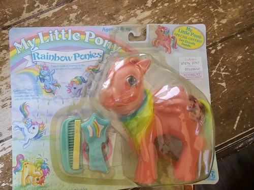 Vintage 1985 Hasbro My Little Pony Rainbow Ponies FLUTTERBYE G1 New In ...
