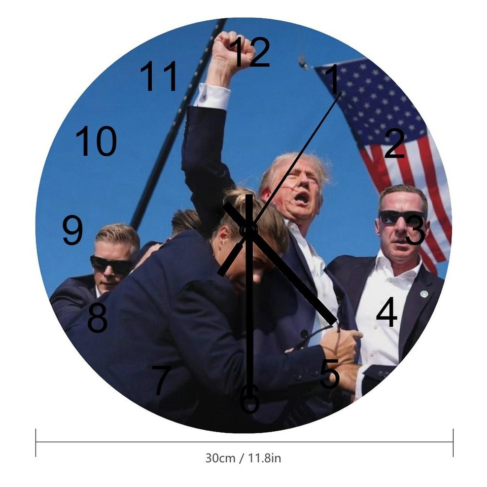 President Donald Trump Attempted Assassination Clock Make America Great ...