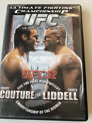 UFC 52 - Randy Couture vs. Chuck Liddell DVD, 'Big' John McCarthy ...