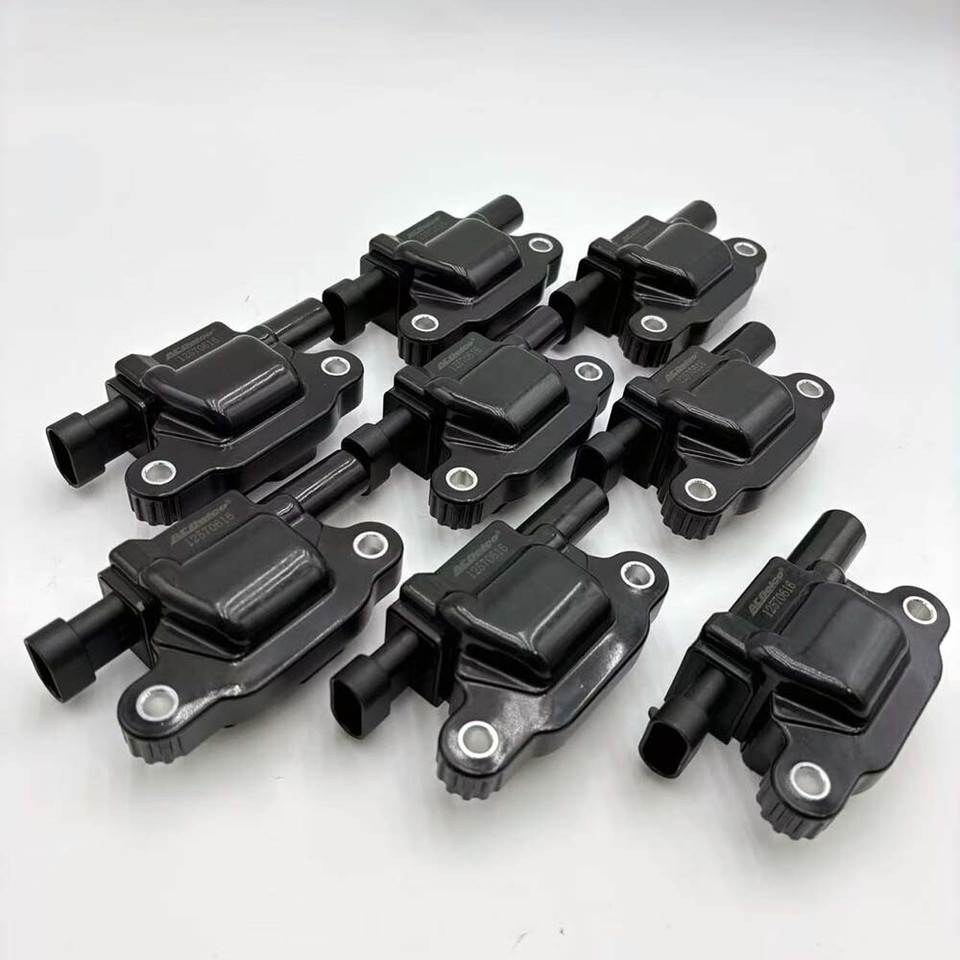 8PCS Genuine Ignition Coils D510C For Chevrolet GMC V8 12611424 ...