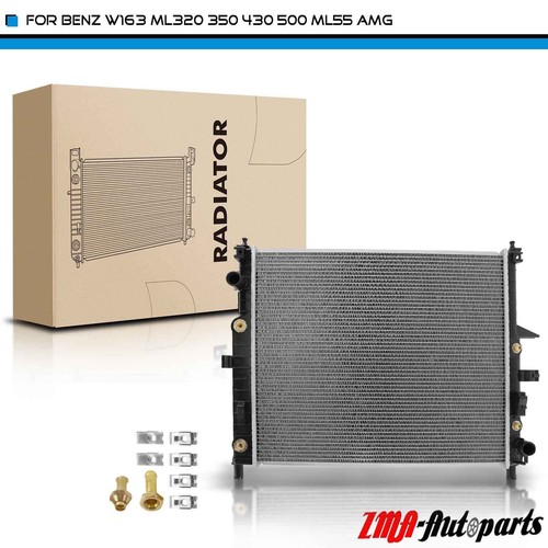 Radiator for Mercedes Benz W163 ML320 ML350 ML430 ML500 ML55 AMG 1998 ...
