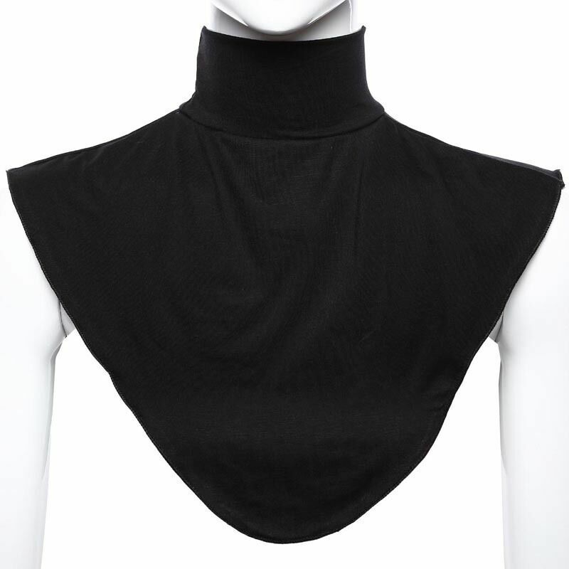 Women Muslim Hijab Islamic Turtleneck Neck Cover Dickey Collar Bib-BUY2 ...