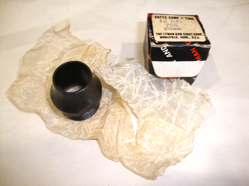 NIB LYMAN CUTTS COMP TUBE 12 GA. 755, SHOTGUN CHOKE TUBES FOR GUN ...