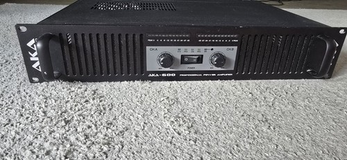 AKA 600 INTIMIDATION PROFESSIONAL POWER AMPLIFIER | eBay