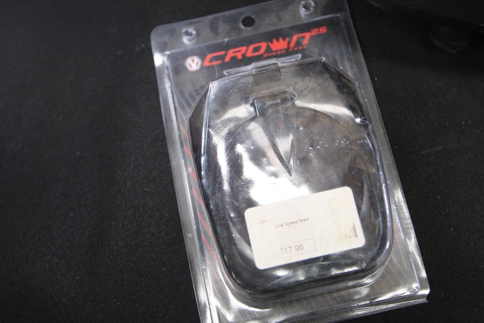 Virtue Spire 260 Black Loader Hopper Crown 2.5 Speed Feed Paintball ...