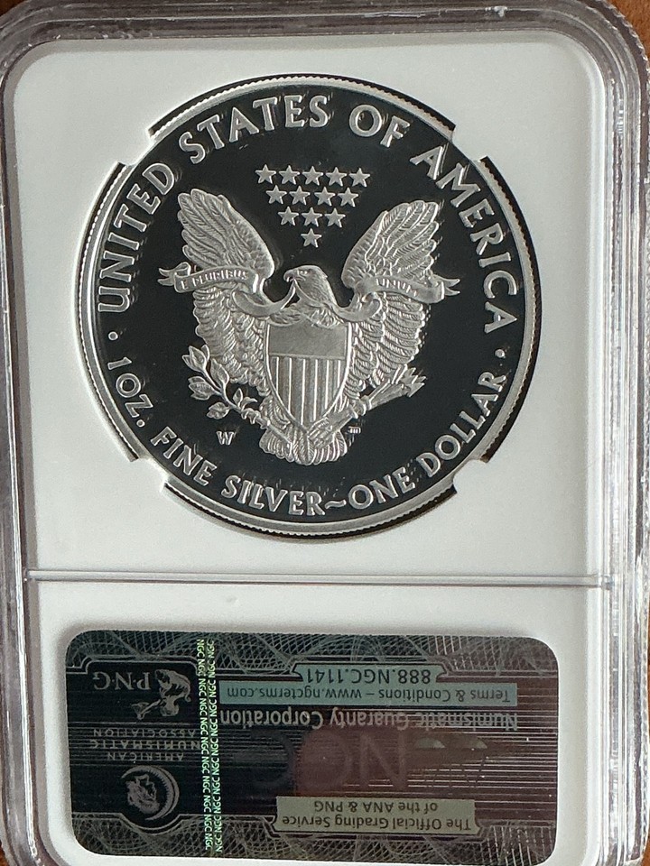 2004 W AMERICAN SILVER EAGLE PF70 FUN SHOW RELEASES “GOLD & SILVER PAWN ...